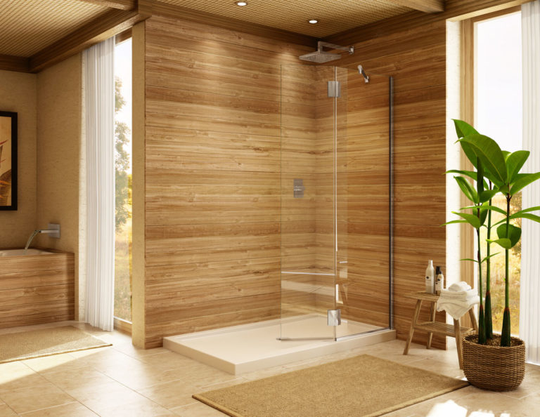 Lani Square Shield | Alumax Bath Enclosures